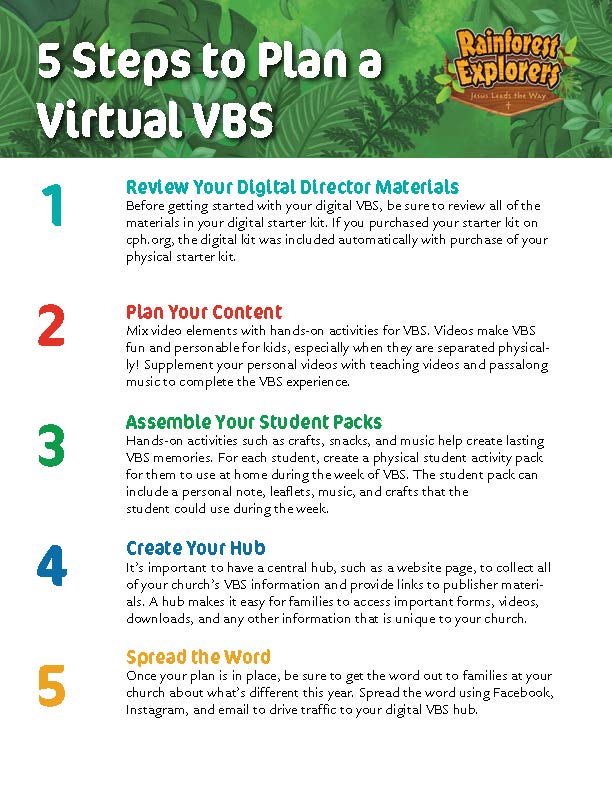 Downloads | Rainforest Explorers VBS