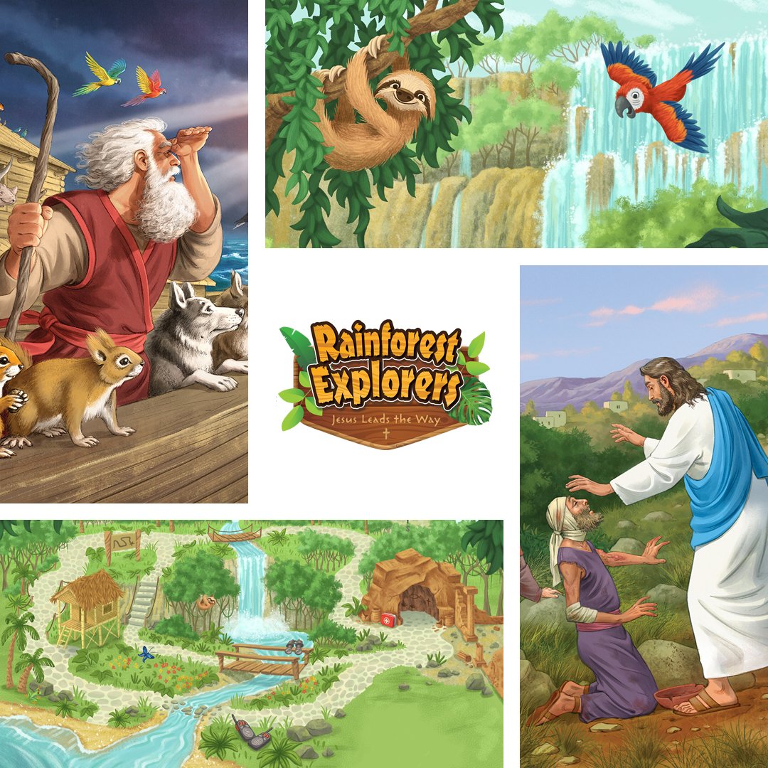 Download Youth/Adult Bible Study | Rainforest Explorers VBS